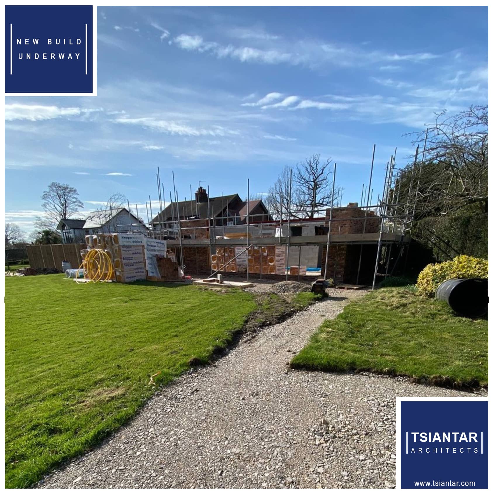 NEW BUILD UNDERWAY | Tsiantar Architects